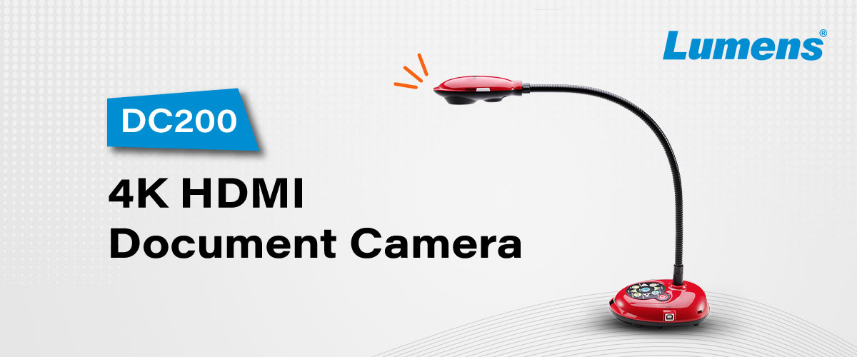 DC200 4K Document Camera | Lumens