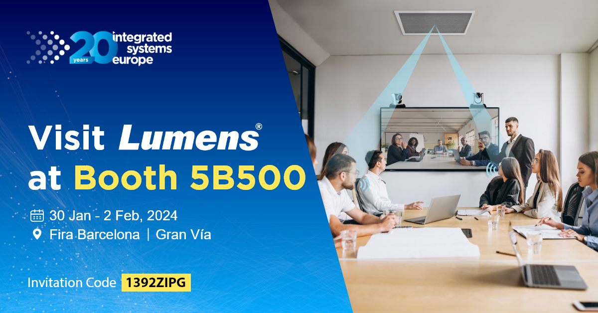 ISE 2024 – Explore Innovation with Lumens | Lumens