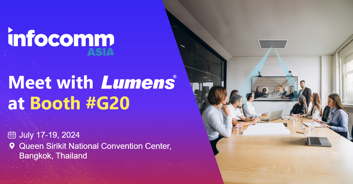 Lumens InfoComm Asia 2024 – Explore Technology Innovation with Lumens ...