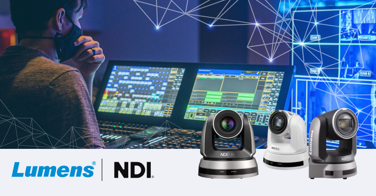 Lumens 和 NDI 專業視訊解決方案 | Lumens